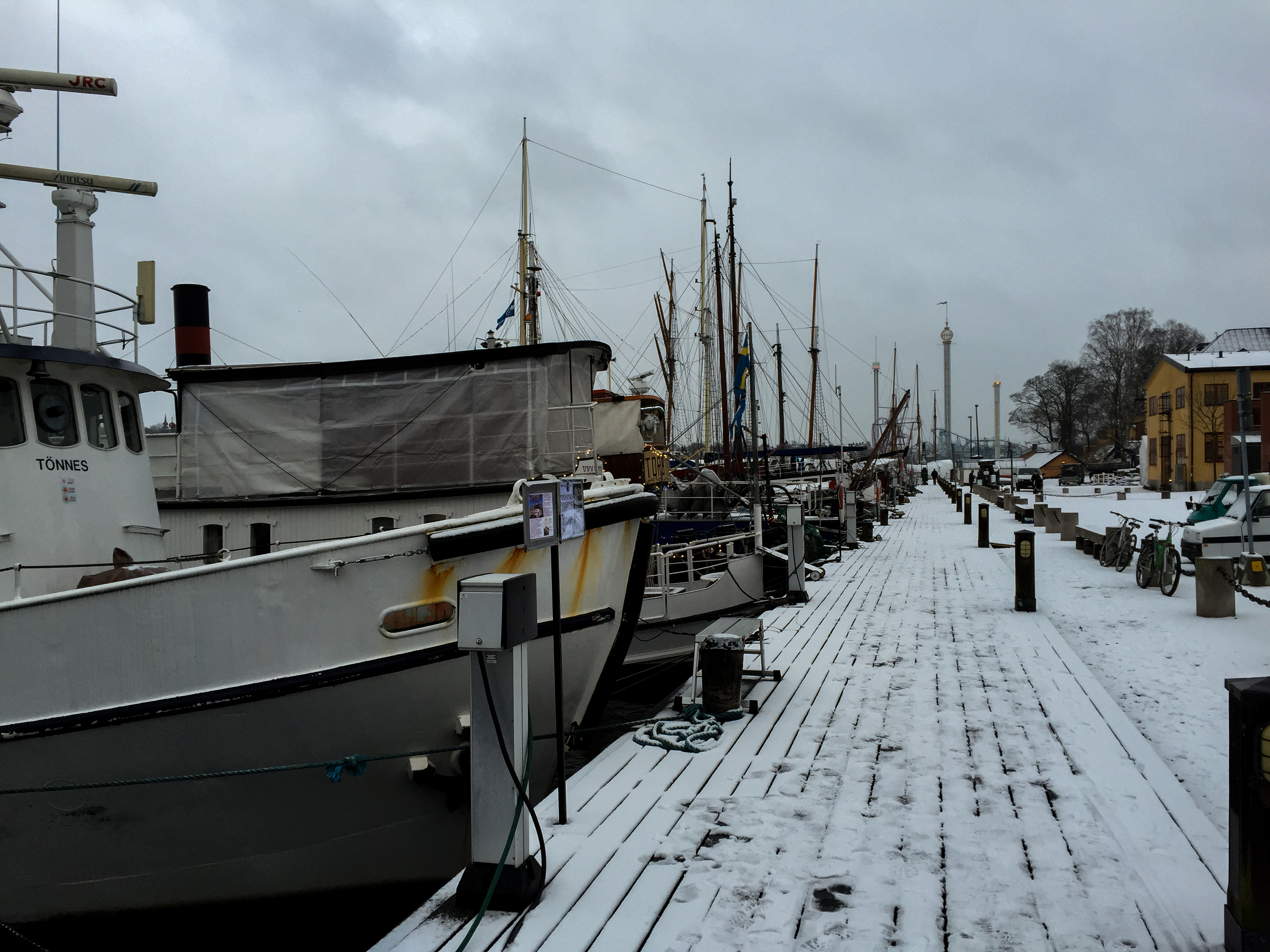 snowy-stockholm-harbour - Awesome Explorations